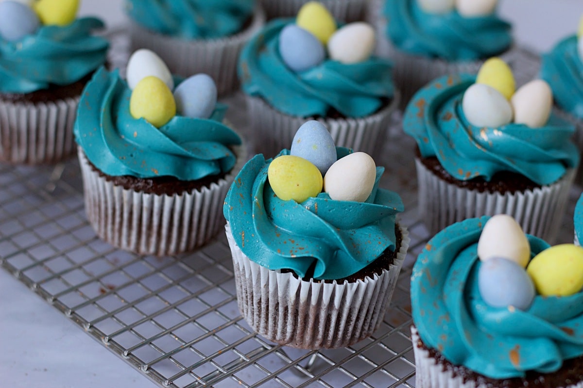 Easter Egg Cupcakes - Windy City Baker