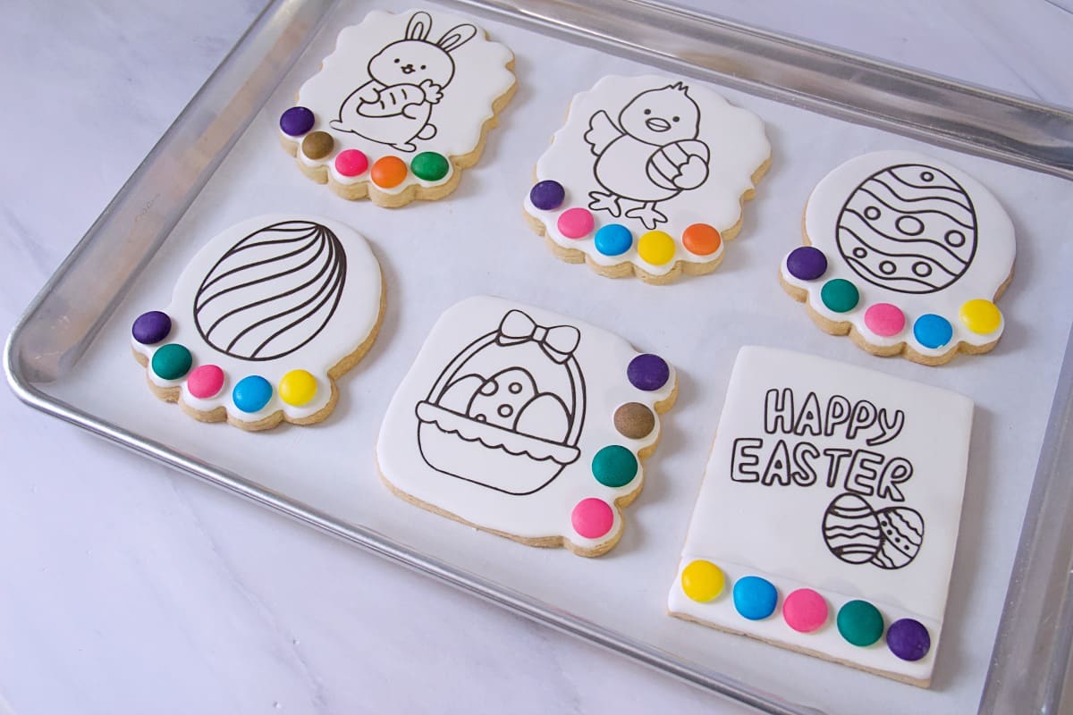 Easter "Paint Your Own" (PYO) Cookies - Windy City Baker